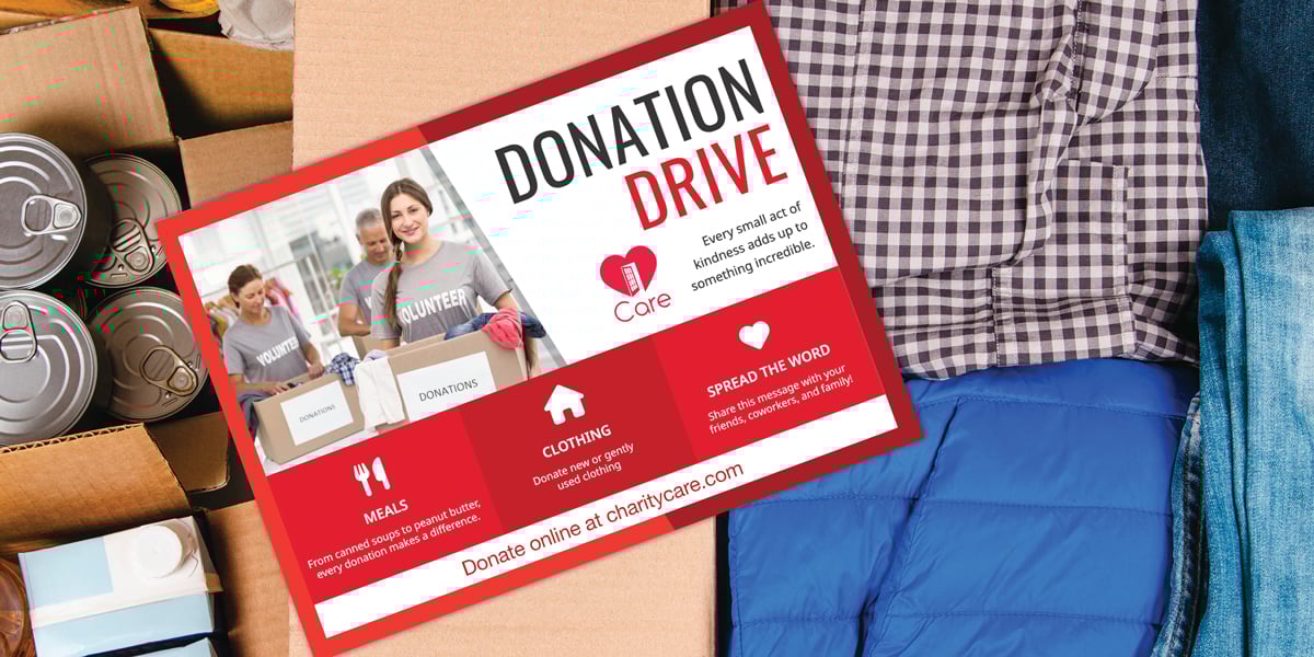 How to Leverage Print to Host a Successful Food Drive | Mission Print