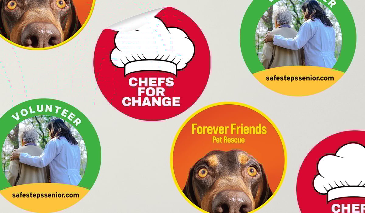 Design Series: Custom Stickers for Nonprofits | Mission Print